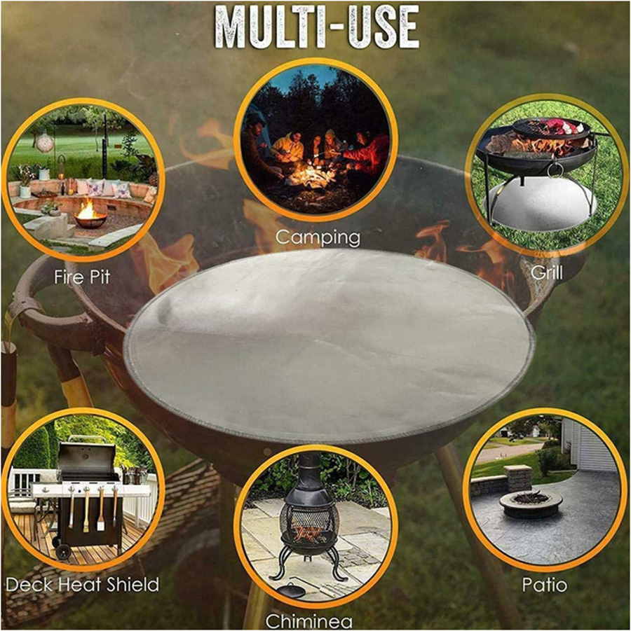 Round Fire Pit Mat-Taizhou Zhongsheng Glass Fiber Products Co., Ltd.